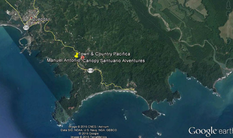 Map - Town & Country Pacifica